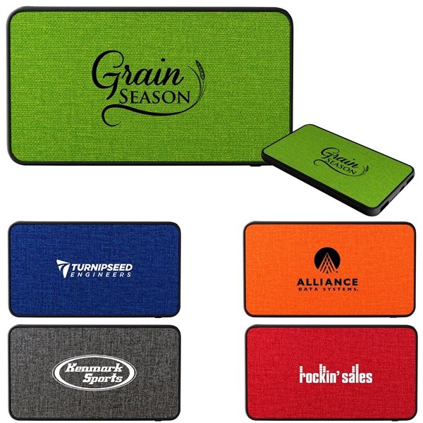 Promotional UL Heather Plus Tablet Power Bank