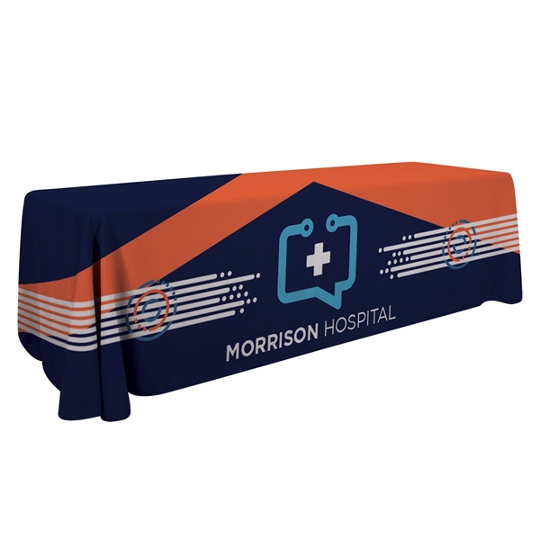 8' economy 3 side - full bleed sublimation Table Covers