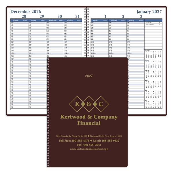 Promotional Triumph® Calendars Weekly Time Manager