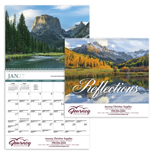 HotLine® Products Reflections (Non-Denominational) Appointment Calendar ...