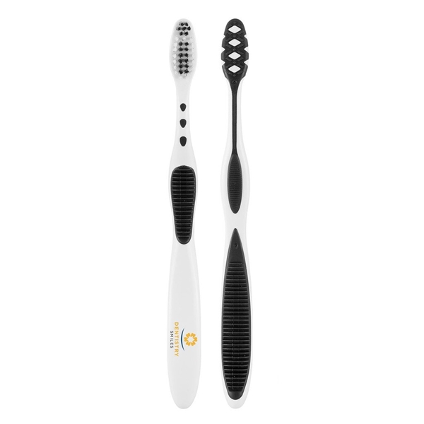 Promotional Rubber Grip Toothbrush