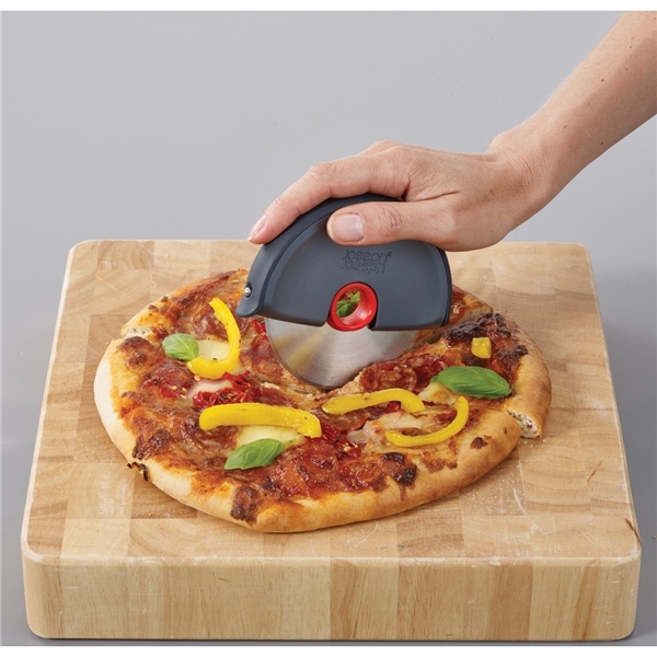 Promotional Joseph Joseph® Disc Easy-clean Gray Pizza Cutter