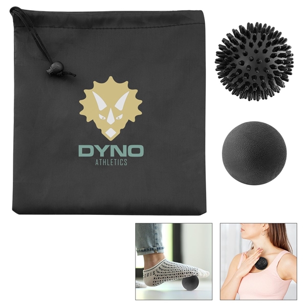 Promotional Therapeutic Dual Massage Ball Set