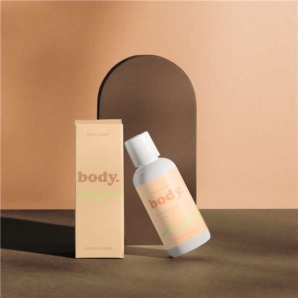 Promotional 8 oz Hand Lotion With Push-Pull Cap - 4CP Label