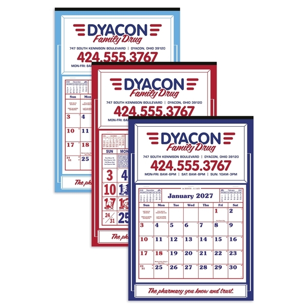 Promotional Skinner & Kennedy® Apron Calendar