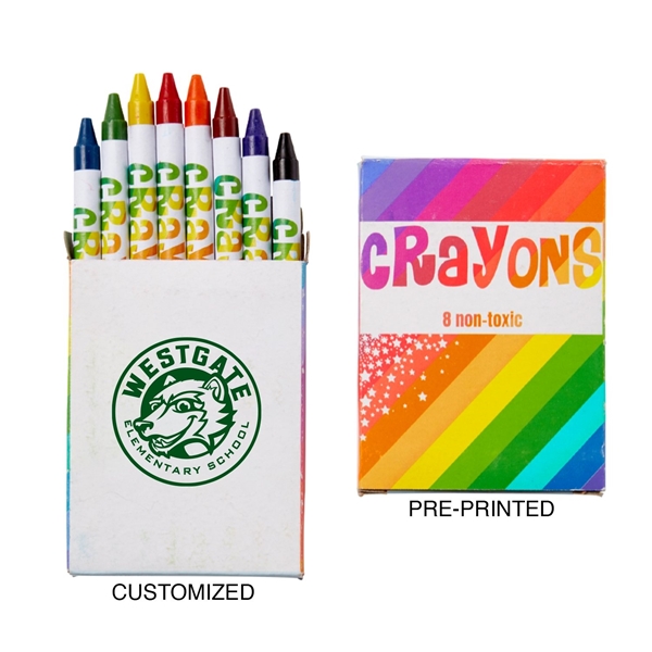 Promotional 8pk Crayons