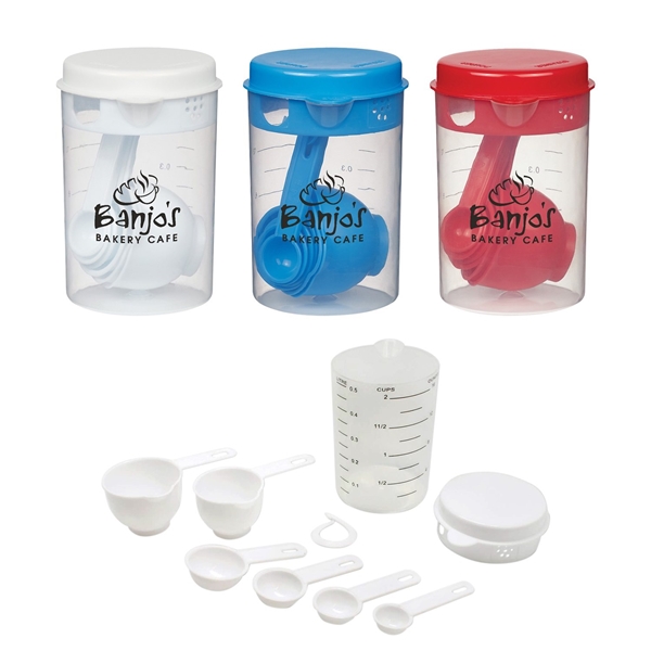 Promotional 9-Piece Measuring Cup Set