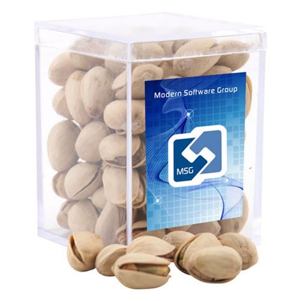 Promotional Acrylic Box with Pistachios