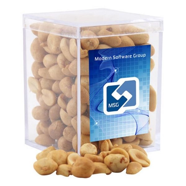 Promotional Acrylic Box with Peanuts