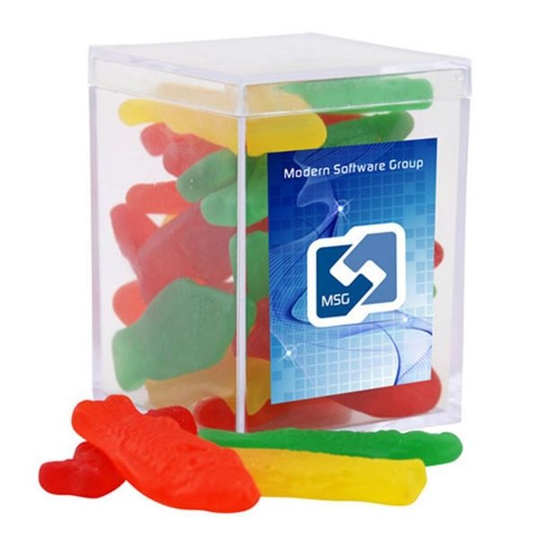 Promotional Acrylic Box with Swedish Fish