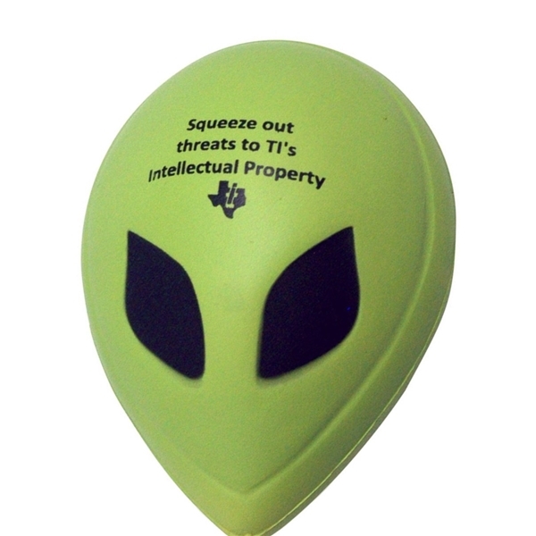 Promotional Alien Head Stress Reliever