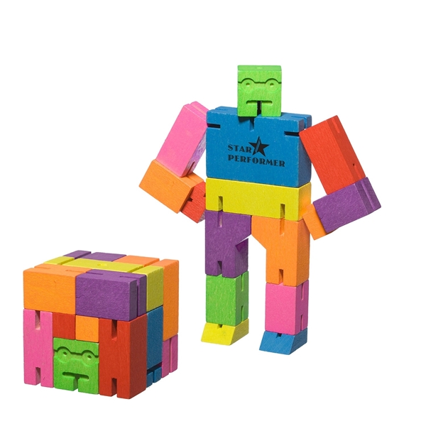 Areaware Cubebot Small Multicolored - Promotional Toys