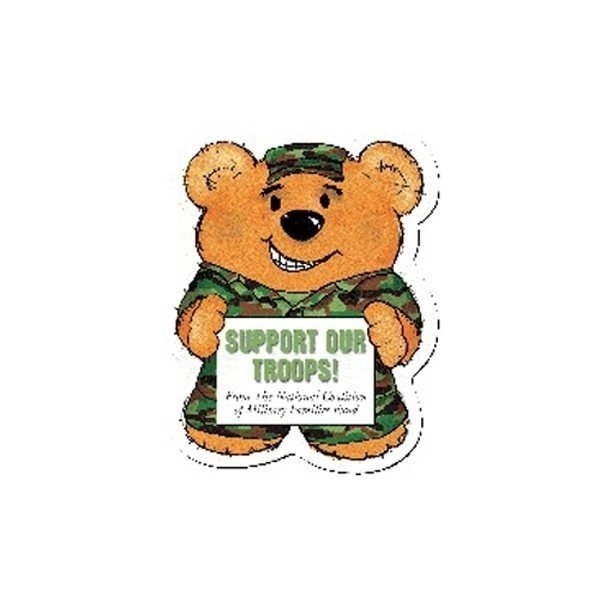 Promotional Army Bear (Green) - Design-A-Bear™
