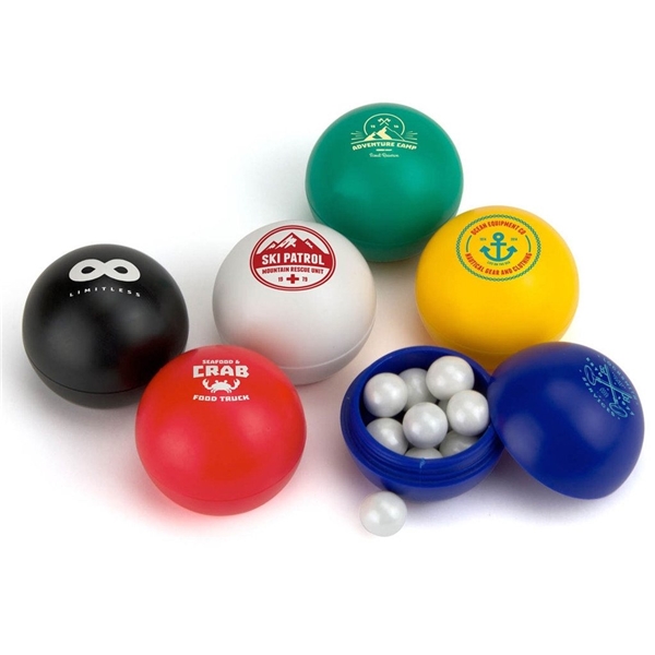 Promotional Ball Shaped Mint Container
