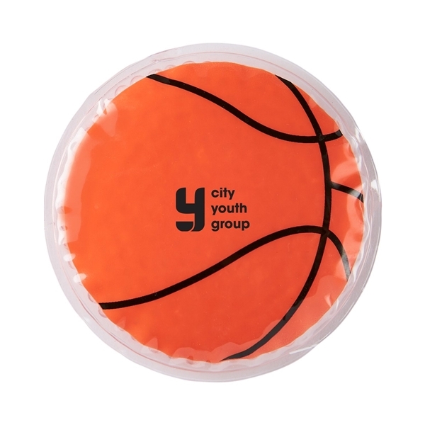 Promotional Basketball Shape Hot-Cold Gel Pack