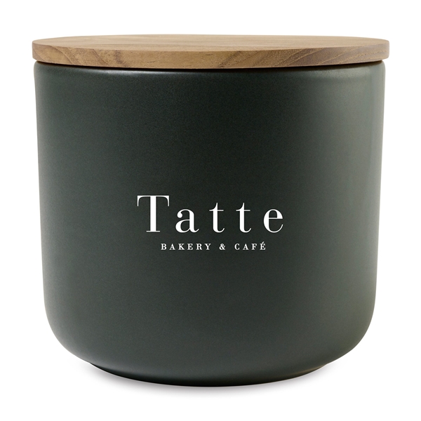 Promotional Be Home® Brampton Stoneware Container - Large Black