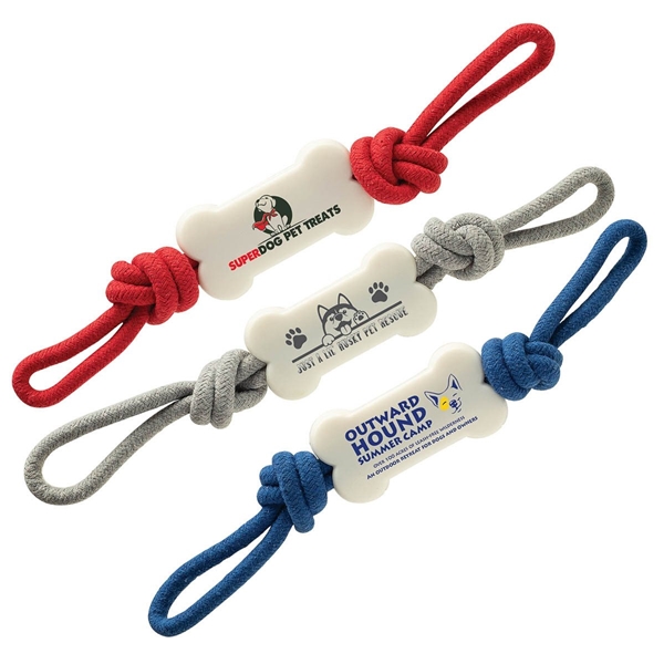 Promotional Bone Pull N Tug Dog Toy