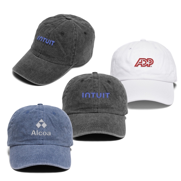 Promotional Buckle Strap Denim Cotton Baseball Cap