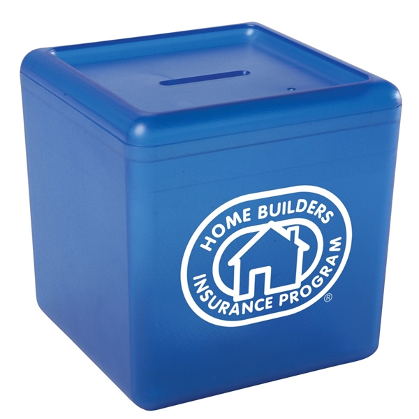 Promotional Cash Cube Savings Bank