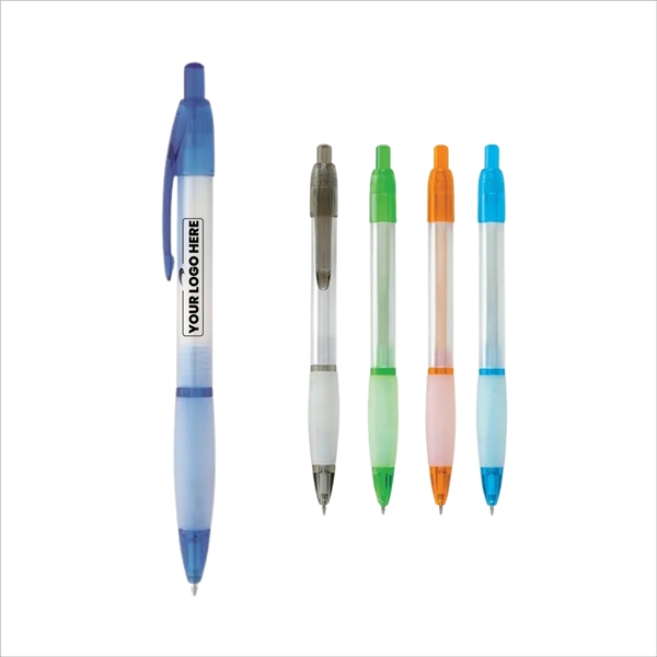 Promotional Chiller Forsty Barrel Click Ballpoint Pen