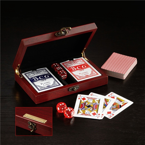 Promotional Classic Card And Dice Game Set