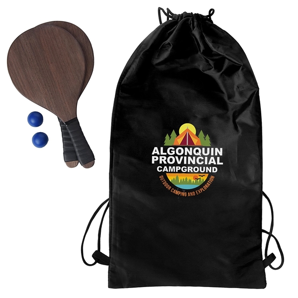 Promotional Classic Paddle Ball Set