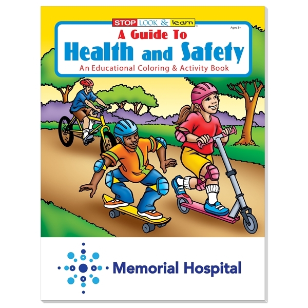Promotional Coloring Book: A Guide to Health and Safety