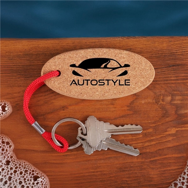 Promotional Cork Floating Key Tag