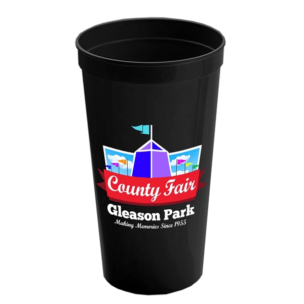 Promotional Cups-On-The-Go 24 oz Stadium Cup with Digital Imprint