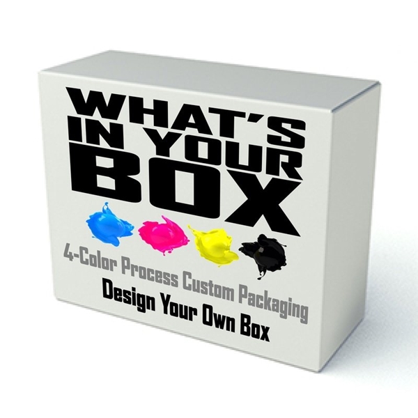 Promotional Custom Full Color Box - 3.39" W x 2.67" H x 1.34" D