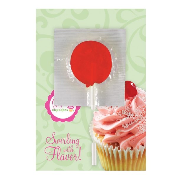 Promotional Customizable Lollipop Greeting Card
