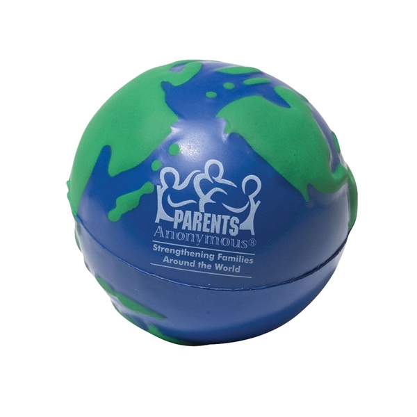 Promotional Earth Shaped Stress Ball