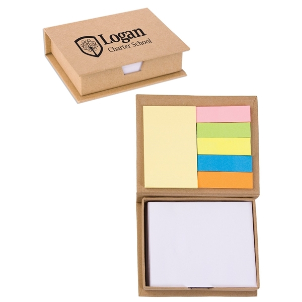 Promotional Eco-Recycled Sticky Note Memo Case