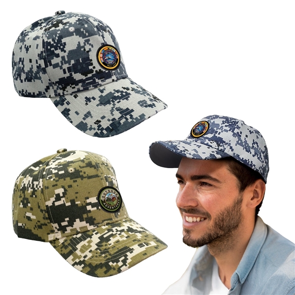 Promotional Emblem Camo Hat