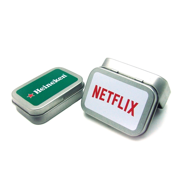Promotional Flip-Lid Mint Tin