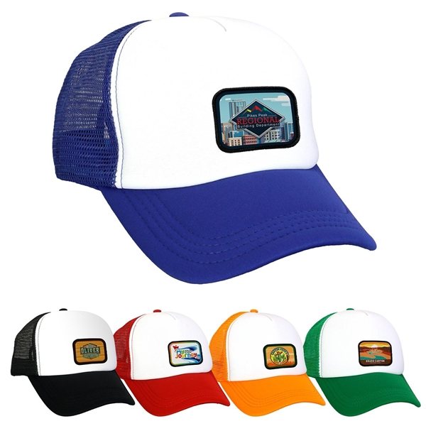 Promotional Foam Embroidered Emblem Trucker Hat