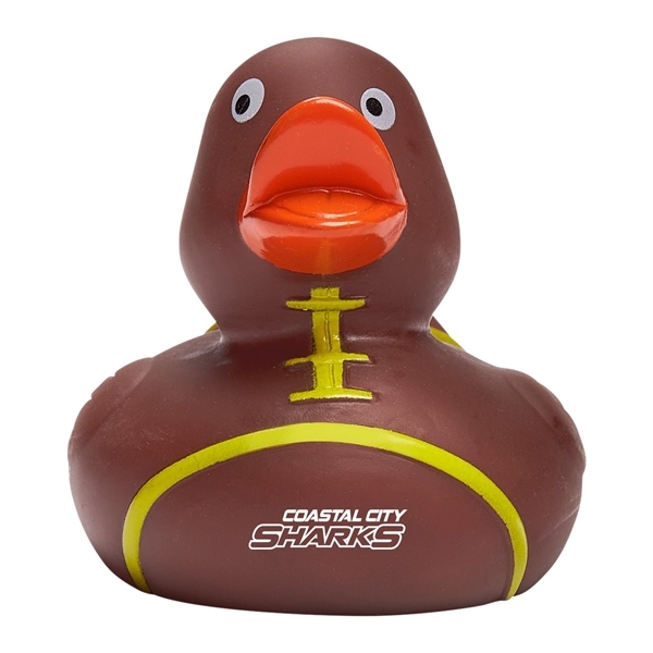 Promotional Football Rubber Duck