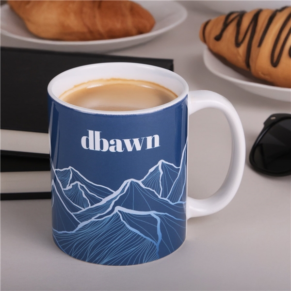 Promotional Full Color 11 oz Ceramic Mug