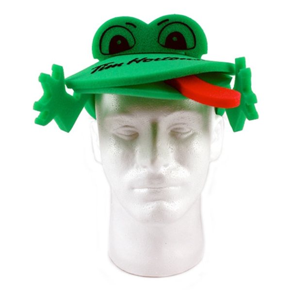 Promotional Fun Foam Frog Hat For Events