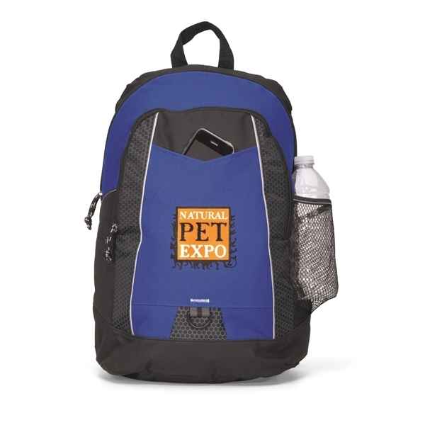 Custom Blue Impulse Backpack - Promotional Backpacks