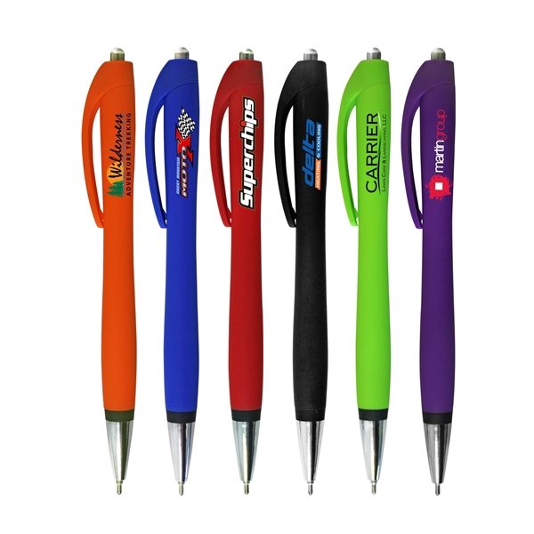 Halcyon® Click Pen, Full Color Digital 4 Color Process