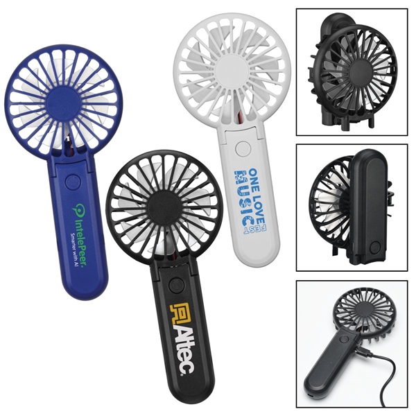 Promotional Handheld Rechargeable Folding Mini USB Fan
