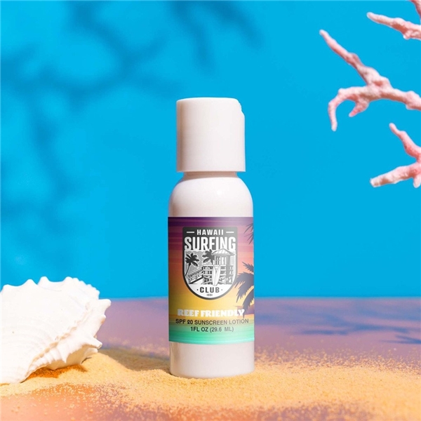 Promotional Happy Reef Sunscreen: 1 ounce