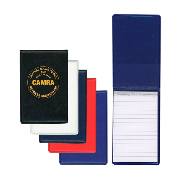 Promotional Hard Cover Memo Book With 40-page Line Pad