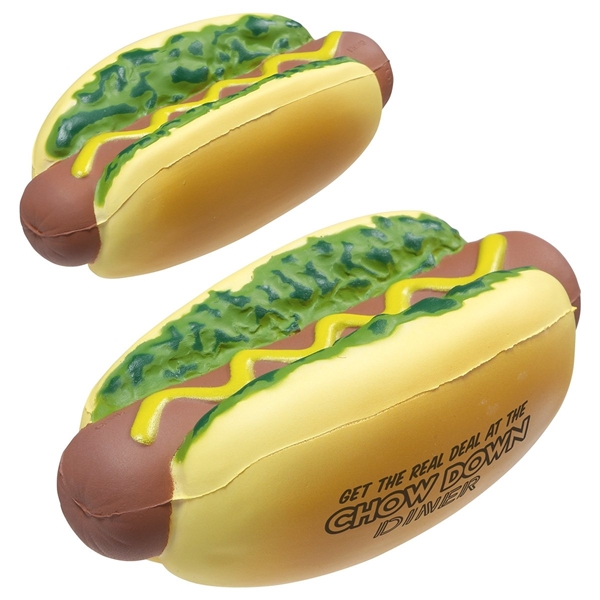 Promotional Hot Dog - Stress Relievers