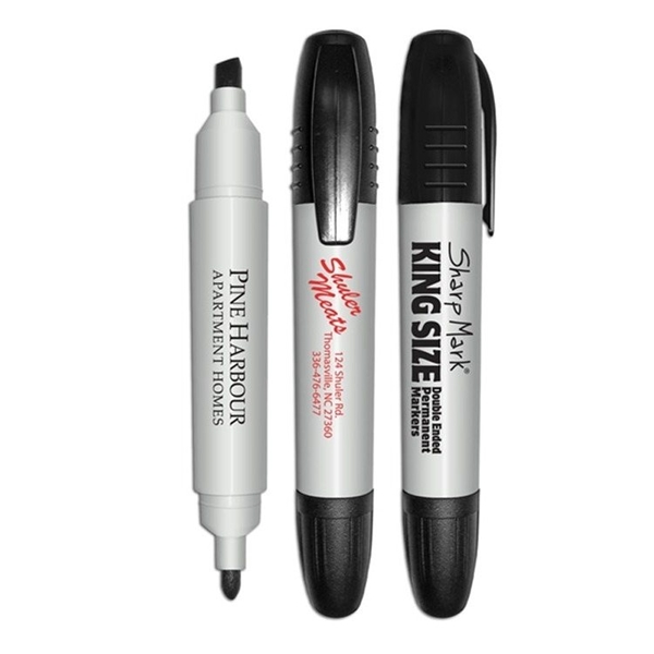 King Size Sharp Mark® Double Ended Jumbo Permanent Marker