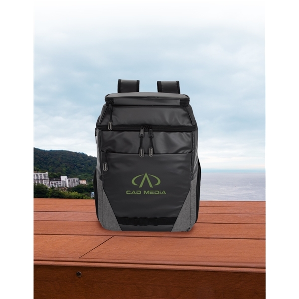 Promotional Koozie® Empire Recycled PVB Cooler Backpack