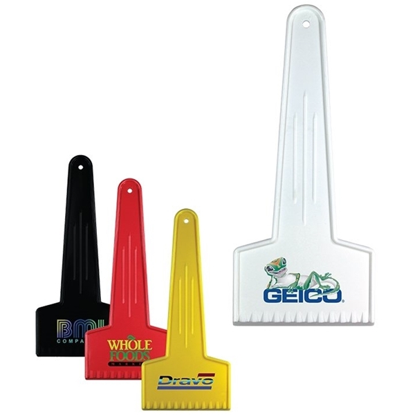 Promotional Large Ice Scraper, Full Color Digital 4 Color Process