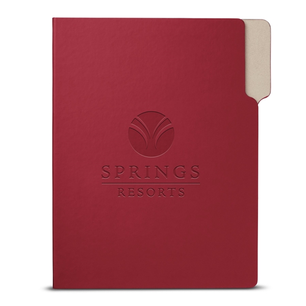 Promotional Leeman Letter Size File Folder