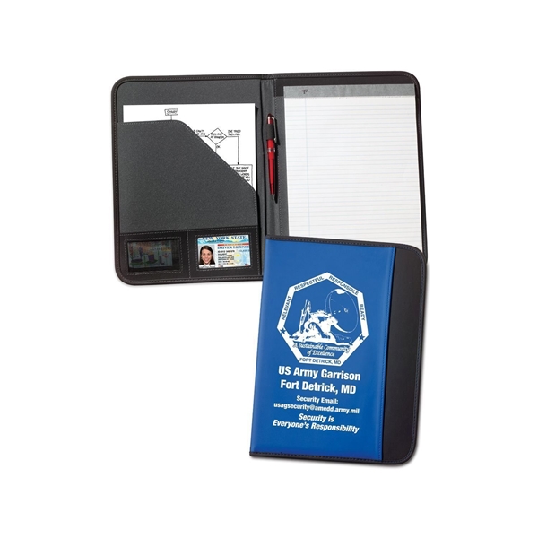 Promotional Letter Size Nylon Pad Portfolio
